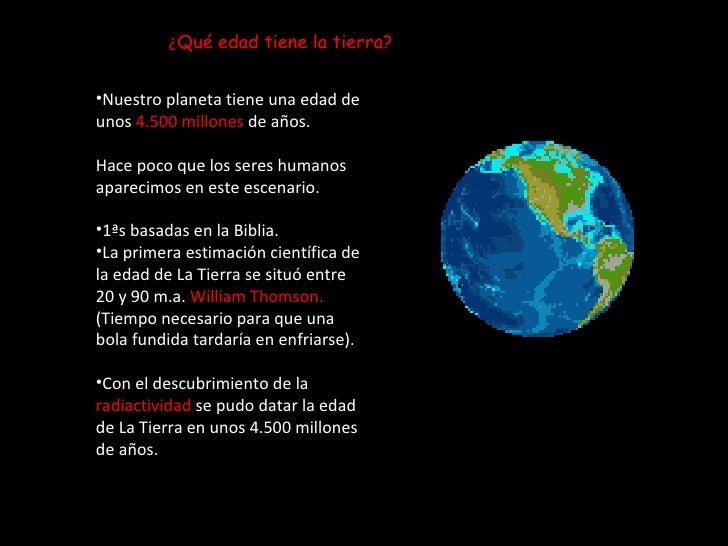 Edad De Los Metodos De Datacion De La Tierra - cita previa d