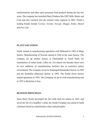 14 Nestle Project[1] | DOC