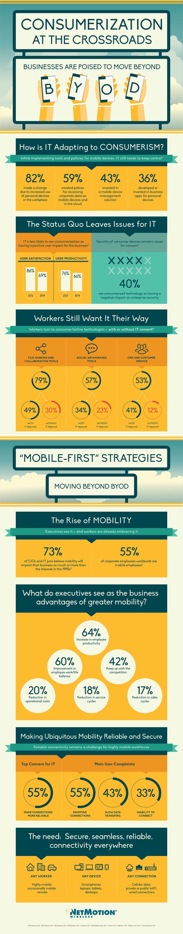 Consumerization at the Crossroads Infographic | PDF