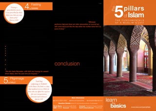 Pillars of Islam pamphlet | PPT