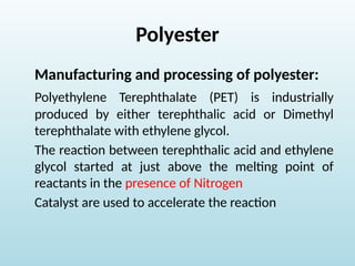 14- Polyester properties and structure...pptx