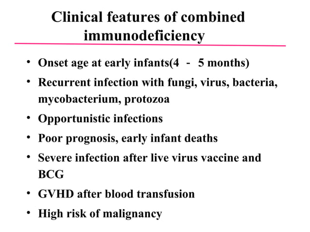 14 Primary Immunodeficiency Diseases | PPT