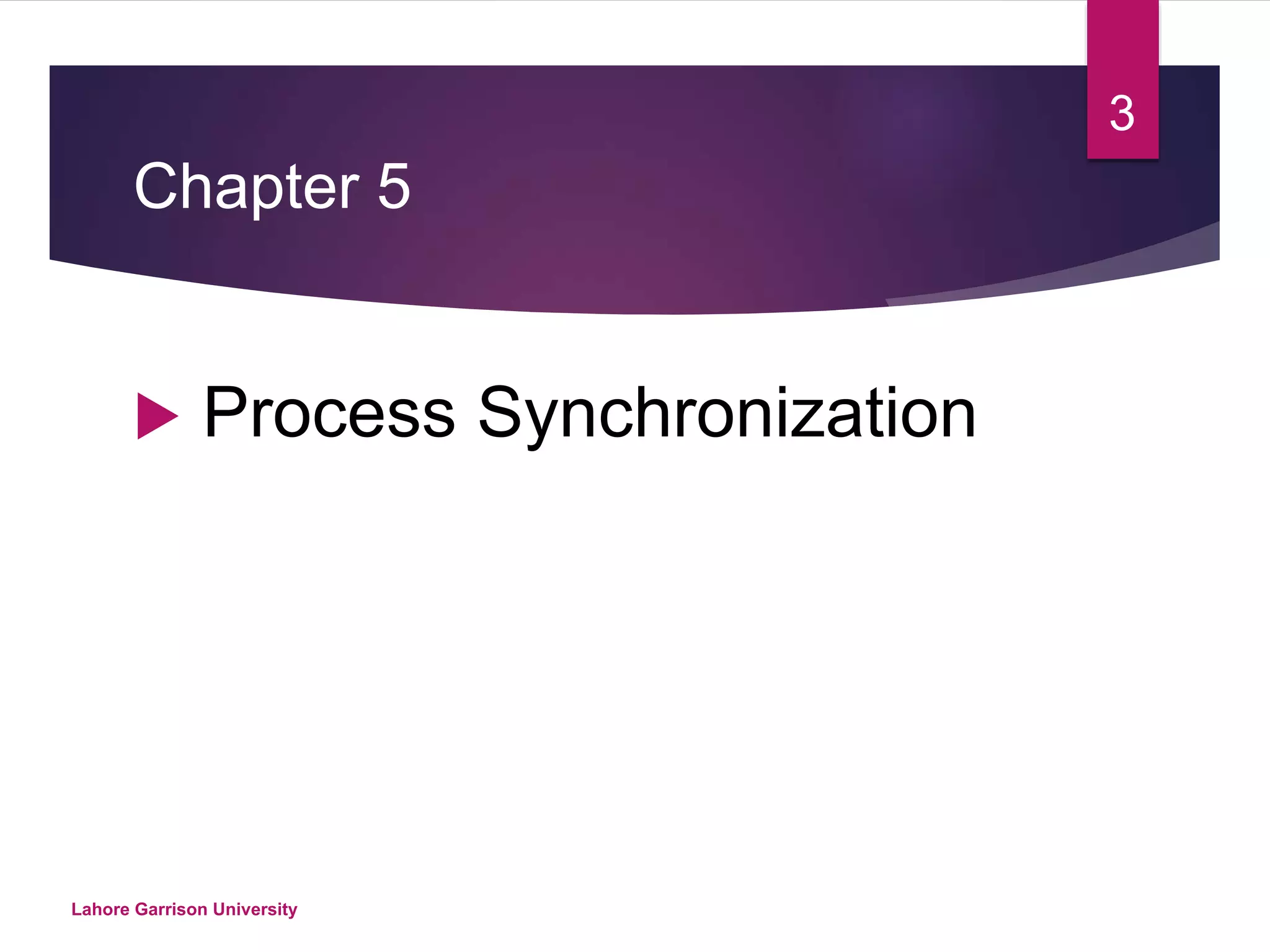 14 Process Synchronization Pptx