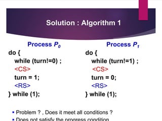 14- Process Synchronization.pptx | Operating Systems | Computer Software and Applications