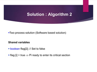 14- Process Synchronization.pptx | Operating Systems | Computer Software and Applications