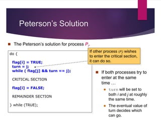14- Process Synchronization.pptx | Operating Systems | Computer ...