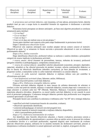 14. Proiectarea Activitatiilor Didactice | DOC