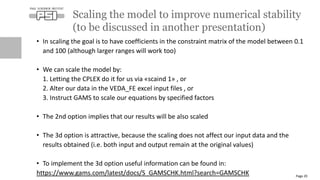 Improving the solution time of TIMES by playing with CPLEX/Barrier | PDF