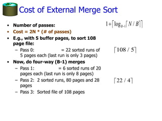 14 query processing-sorting | PPT