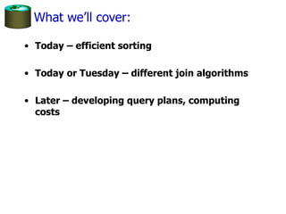 14 query processing-sorting | PPT