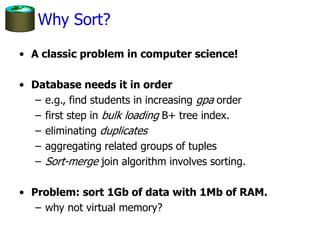 14 query processing-sorting | PPT