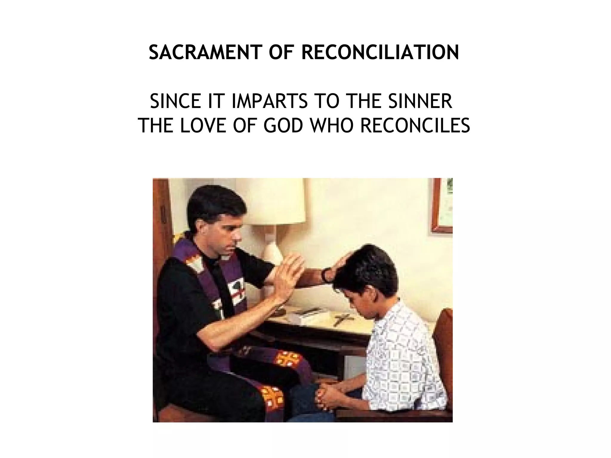 14. reconciliation | PPT