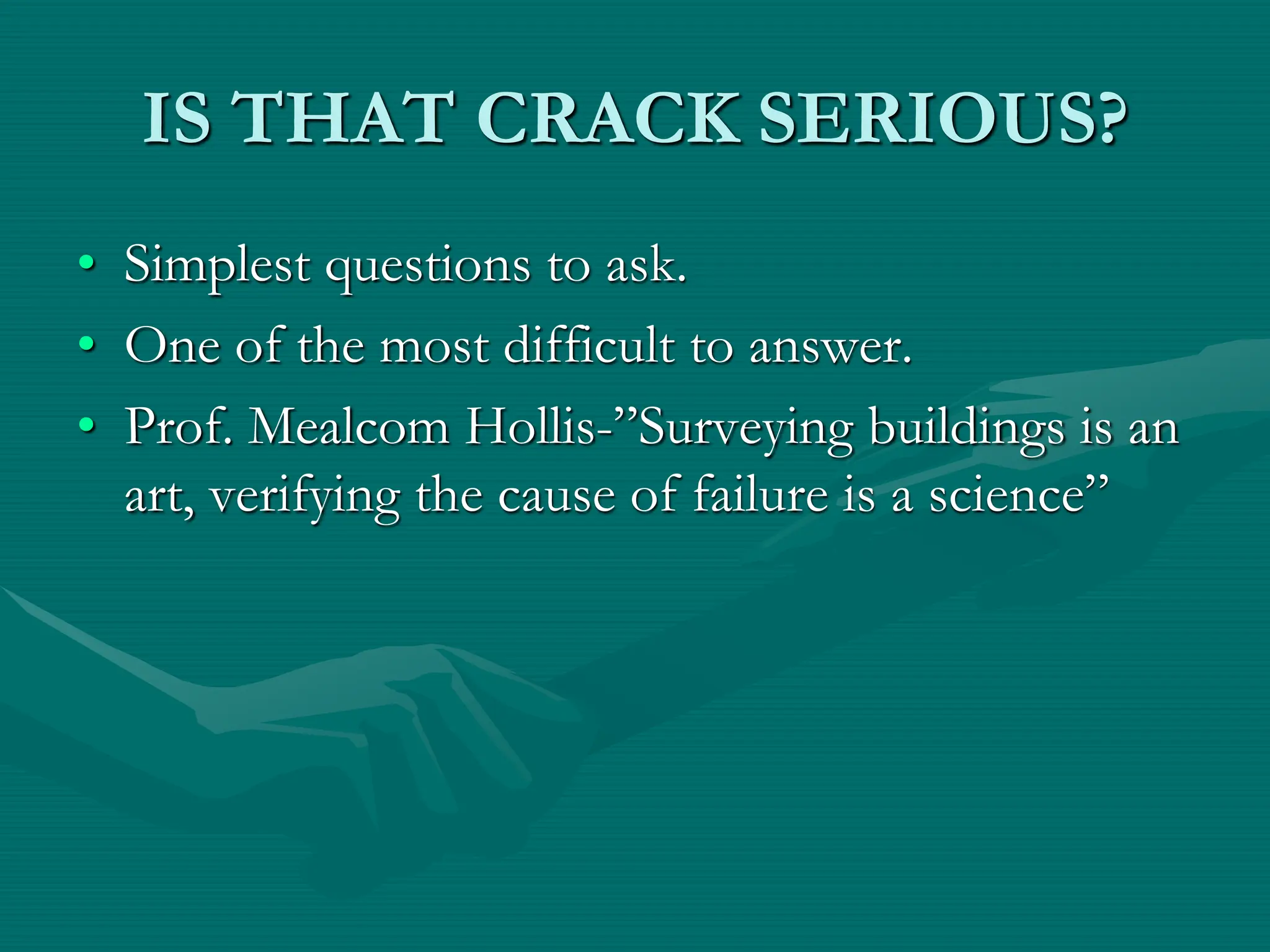 14-repair.ppt report crack and their preventive measure | PPT