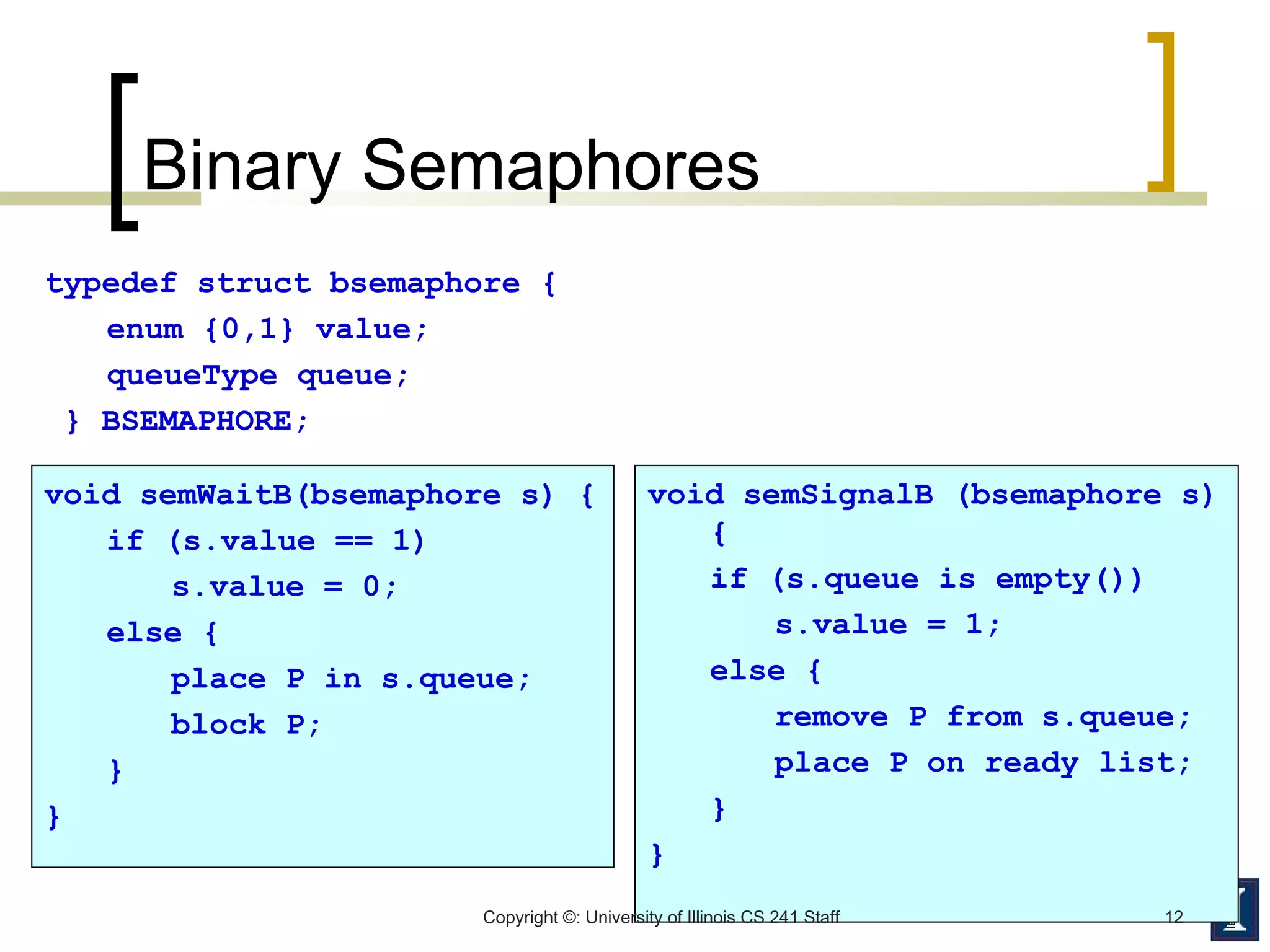 Semaphores OS Basics | PPT