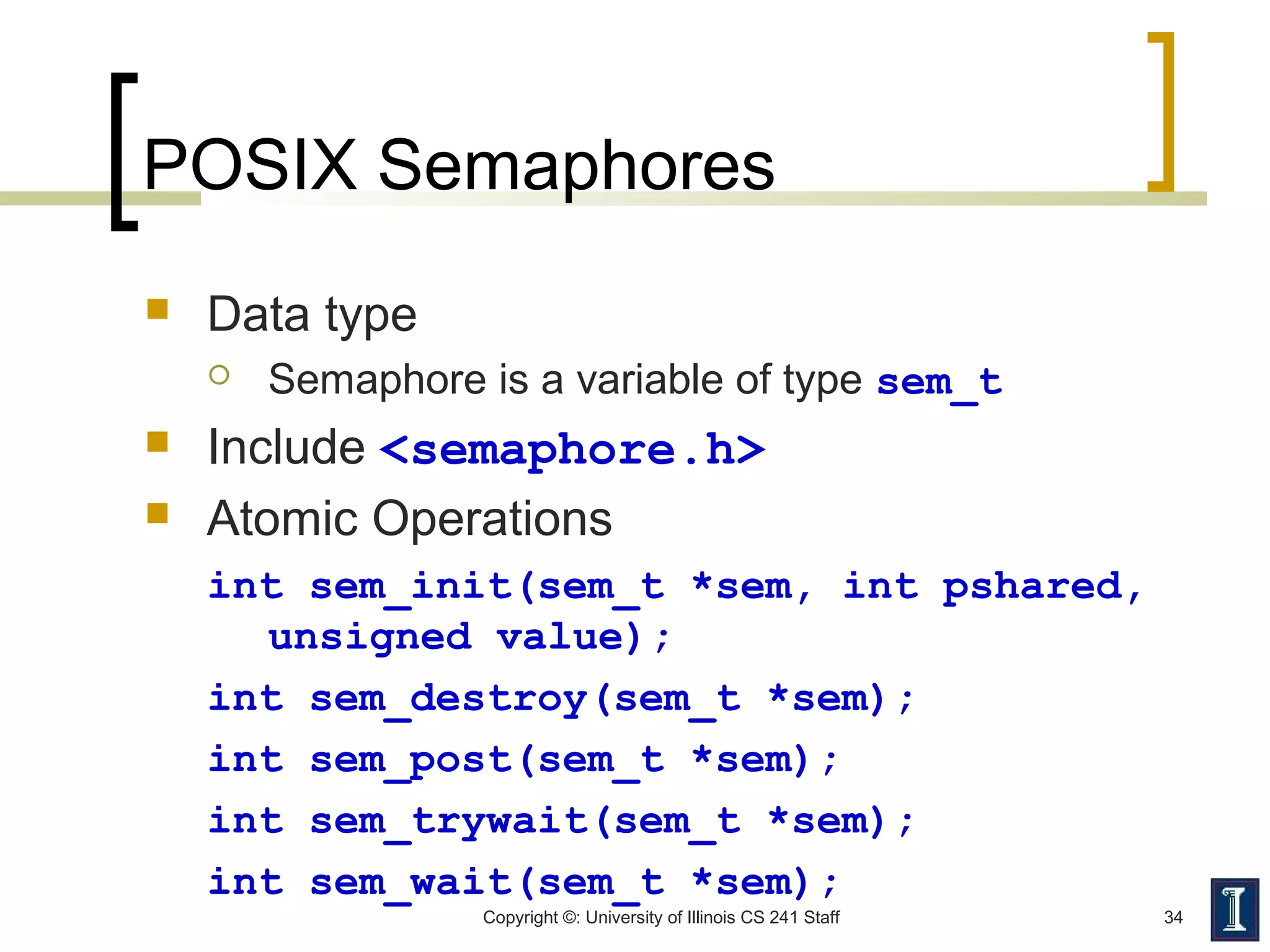 Semaphores OS Basics | PPT