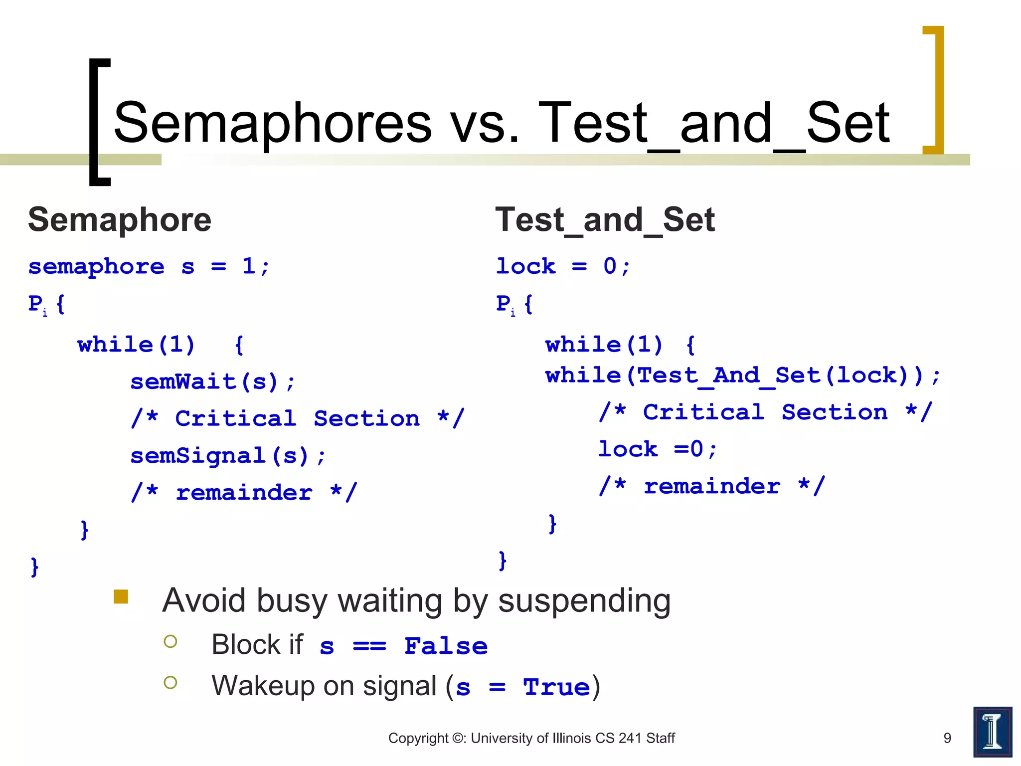 Semaphores OS Basics | PPT
