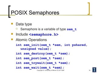 Semaphores OS Basics | PPT