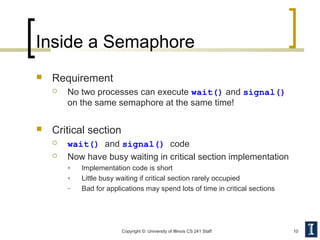 Semaphores OS Basics | PPT