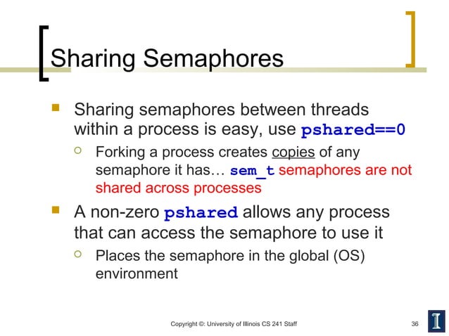 Semaphores OS Basics