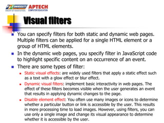 14. session 14 dhtml filter | PPT