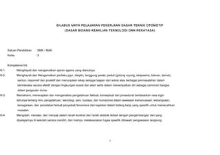 14 silabus-pekerjaan-dasar-teknik-otomotif-x | DOC