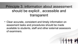 Principles of Assessment | PPT