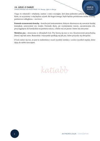14. szkic o darze | PDF