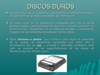 Discos Duros | PPT