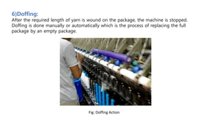 RING FRAME Machine | PPTX