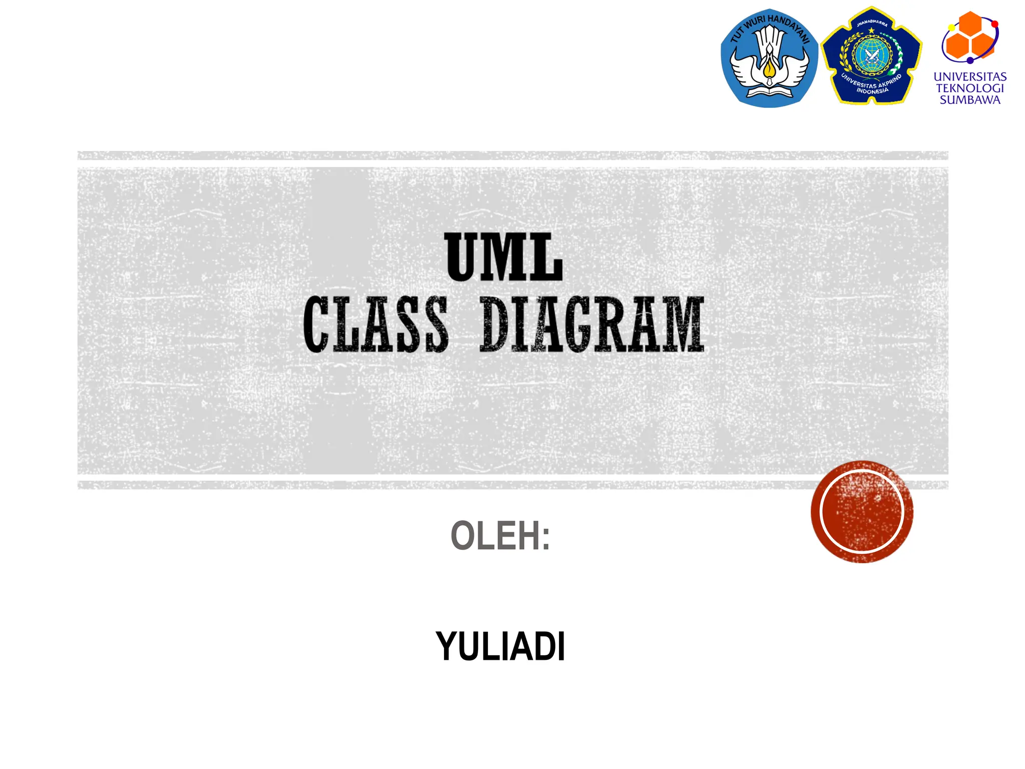 Diagram Class dan Diagram Object dan UML presentasi | PPT