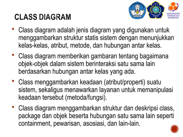Diagram Class dan Diagram Object dan UML presentasi | PPT