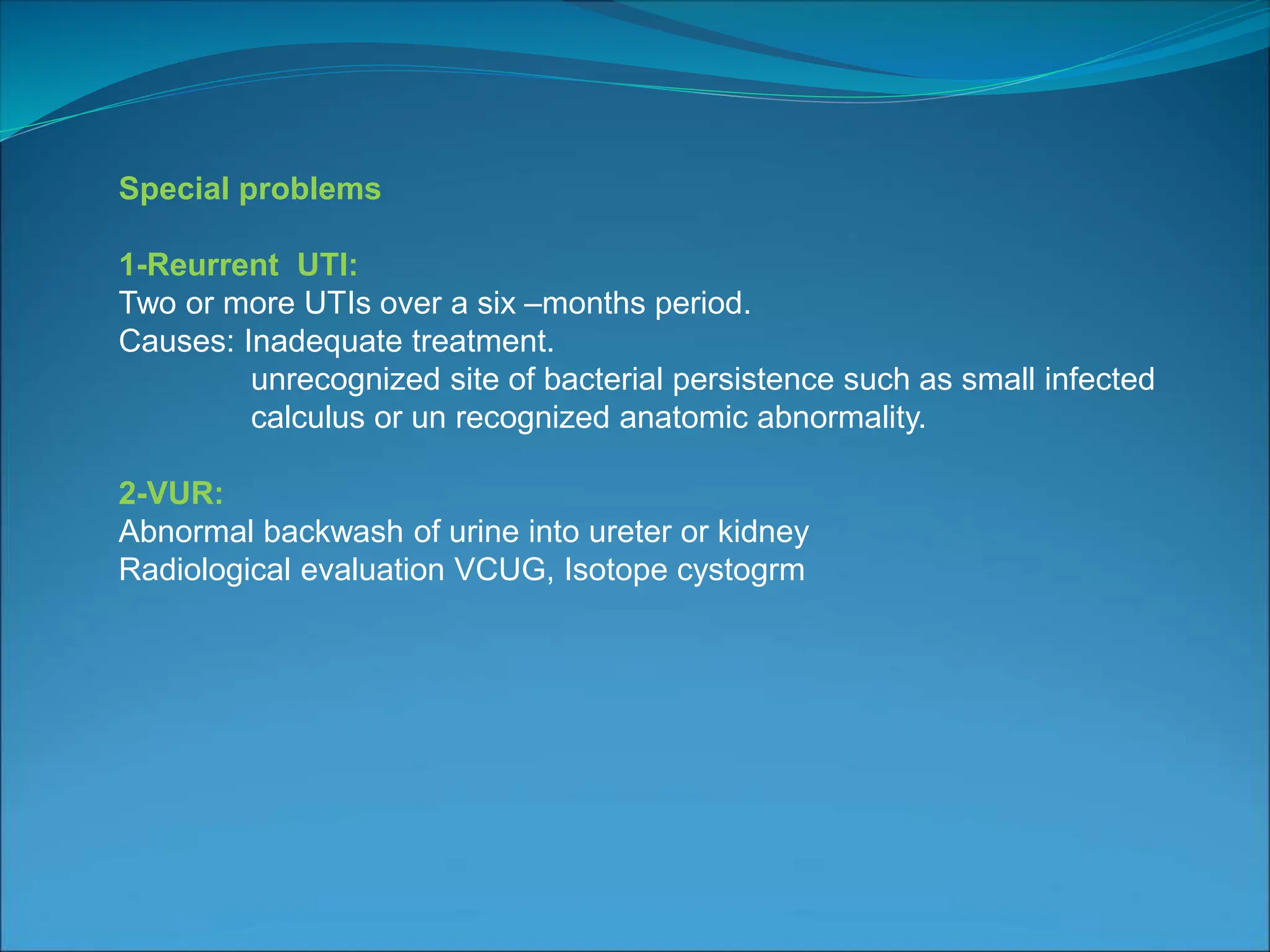 14- UTI IN CHILDREN STUdent and what causes | PPT