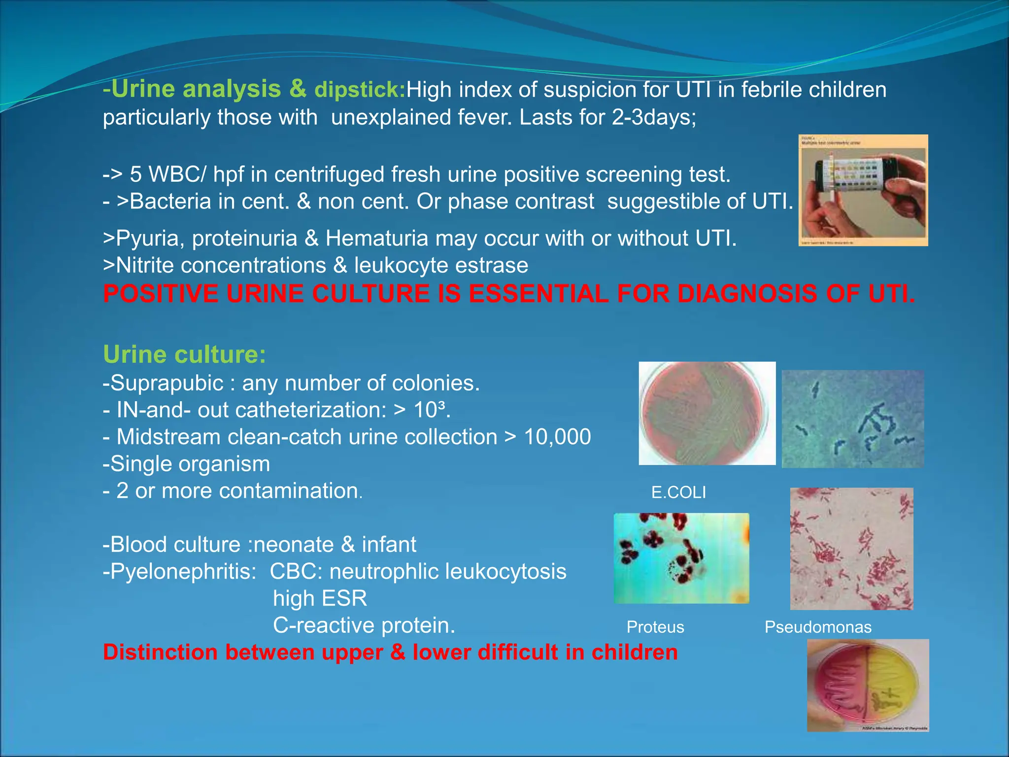 14- UTI IN CHILDREN STUdent and what causes | PPT