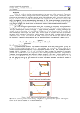 Design and fabrication of variable steering ratio mechanism for light ...