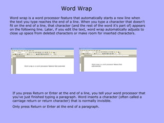Working With Text | PPT