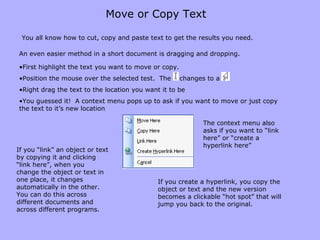 Working With Text | PPT