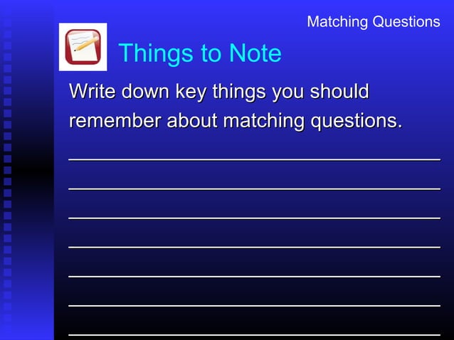 Writing effective questions and tests | PPT