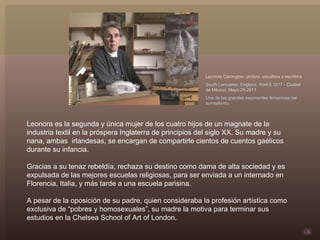 Leonora Carrington (por: carlitosrangel) | PPS
