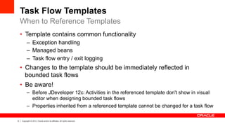 Oracle ADF Architecture TV - Design - Advanced ADF Task Flow Concepts | PDF | Programming ...