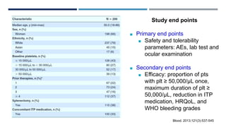 Immune Thrombocytopenia Purpura | PPTX