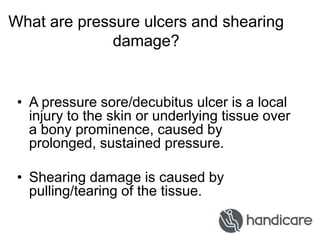 Reducing the incidence of pressure sores and shearing damage for bed ...