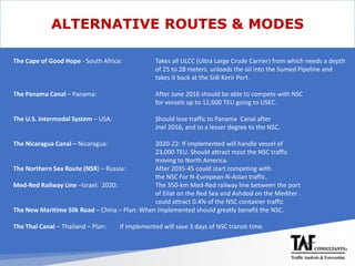 Impact of the New Suez Canal on North America | PPTX