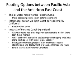 Panama Canal Expansion Impacts on North America Trade | PPT