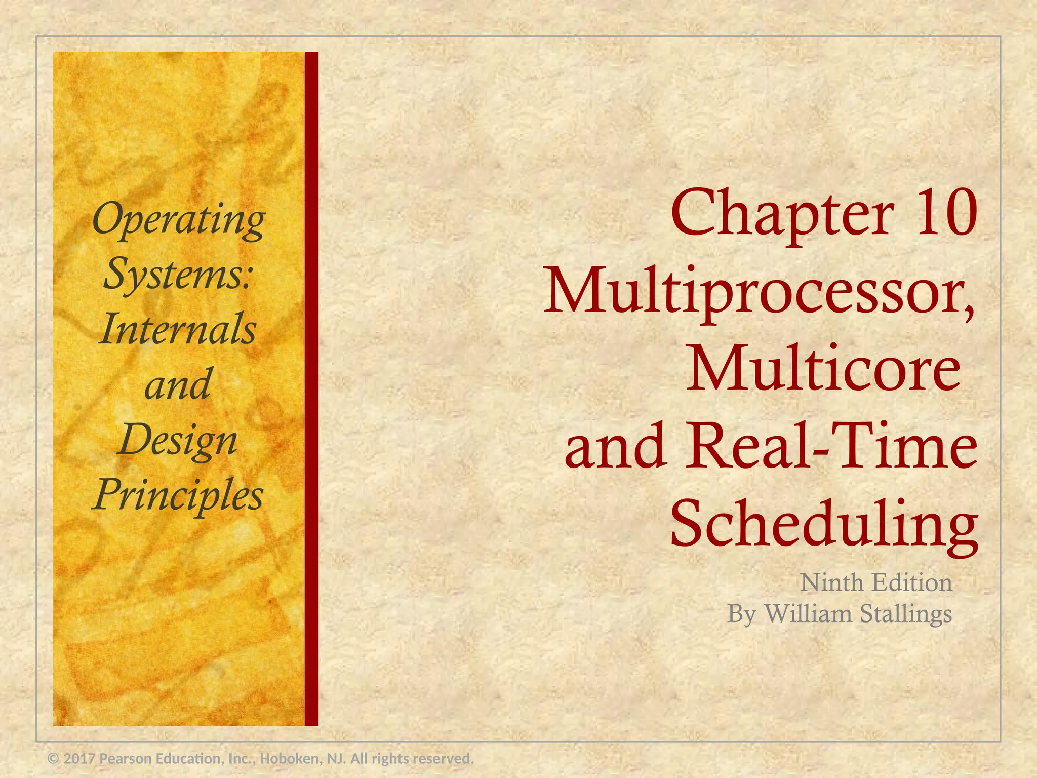 Chapter 10 - Multiprocessor multicore and real time scheduling.ppt