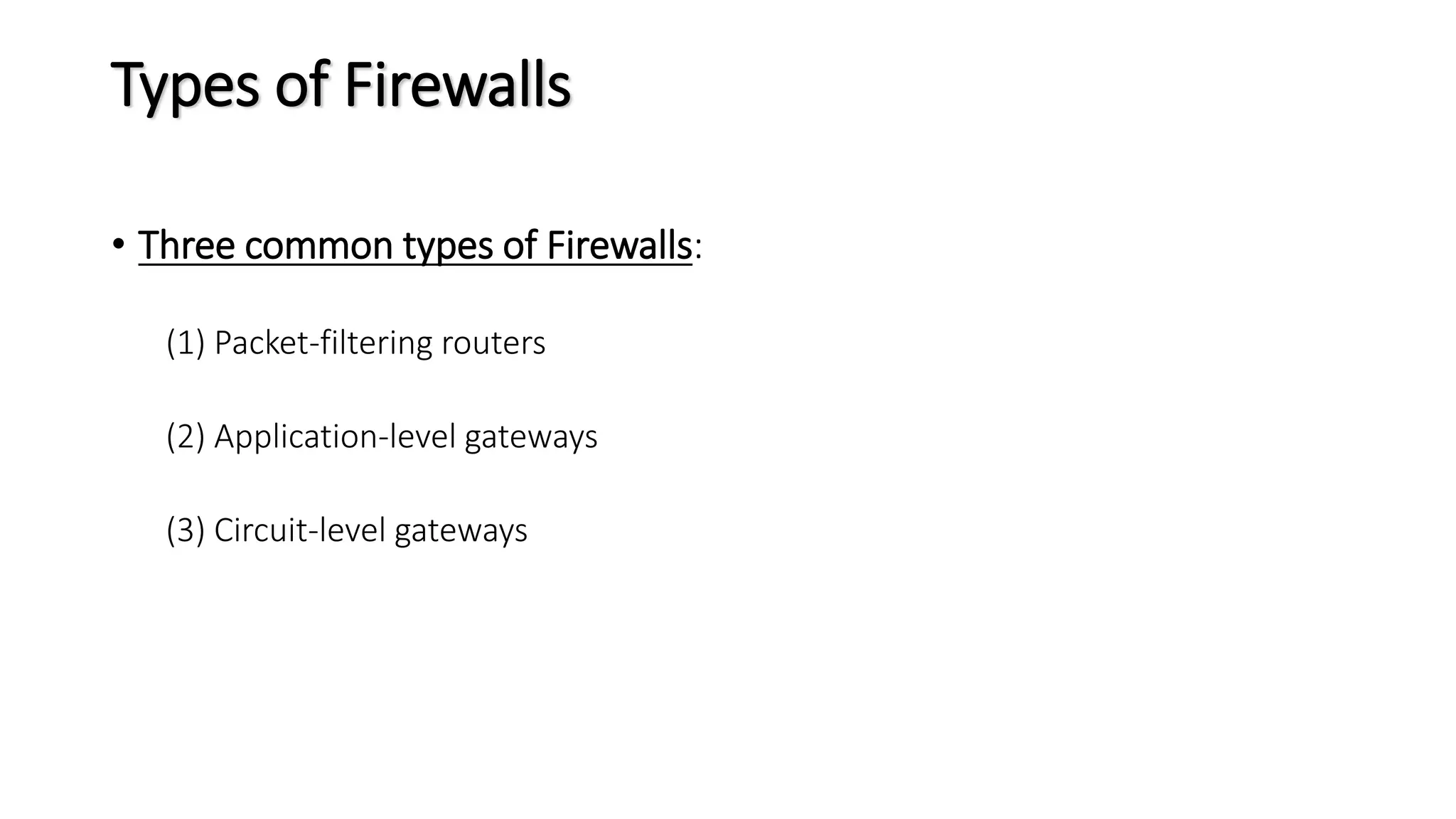 Firewall ( Cyber Security) | PPTX