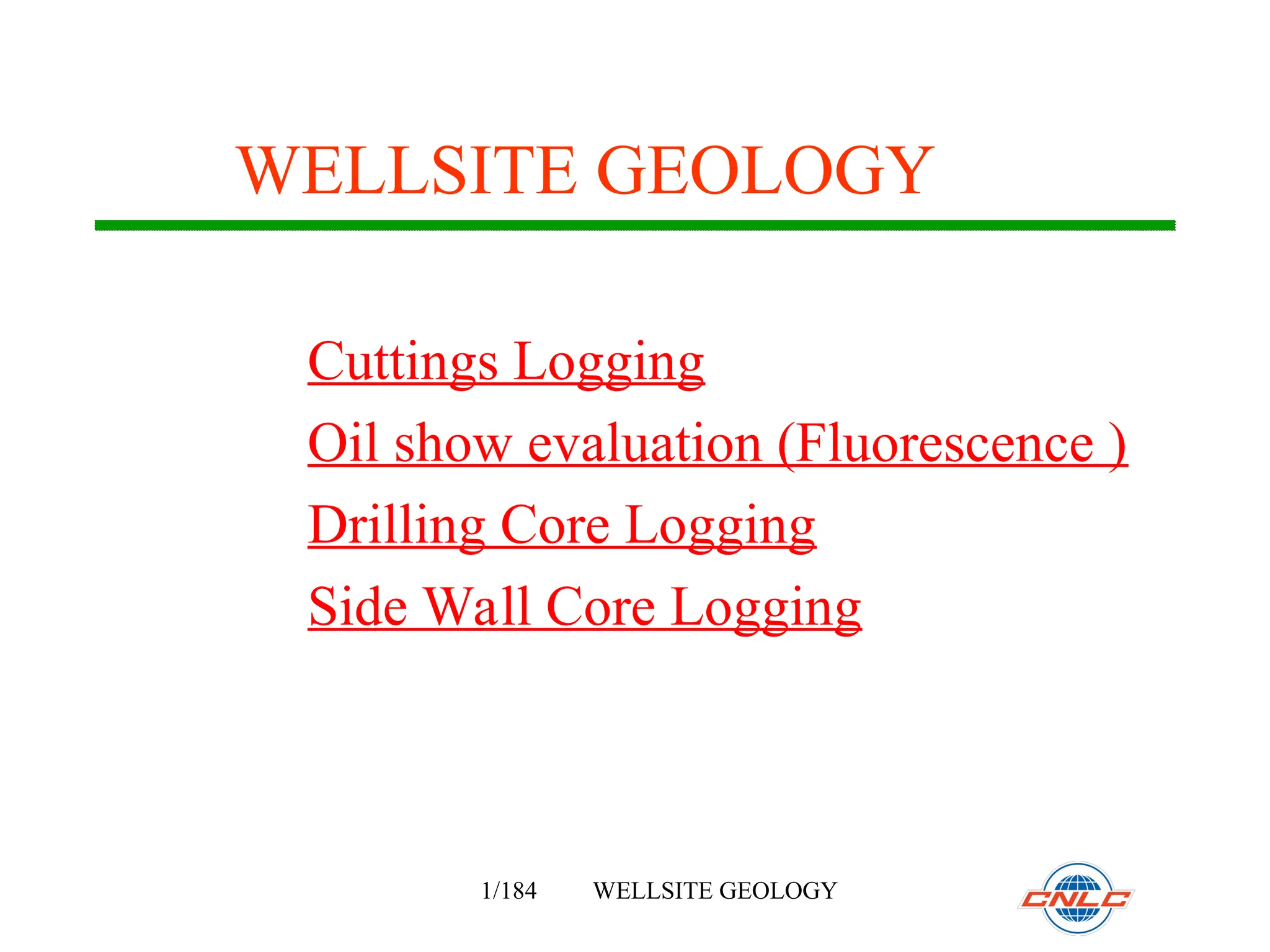 140029919-Wellsite-Geology.pptCuttings are rock fragments broken from ...