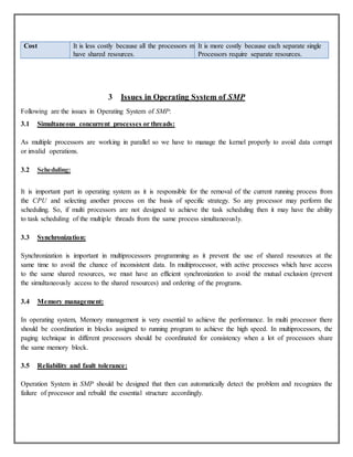 Symmetric Multi Processor Multiprocessors | PDF