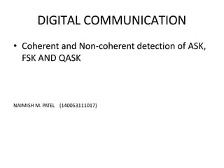 digital communication | PPTX