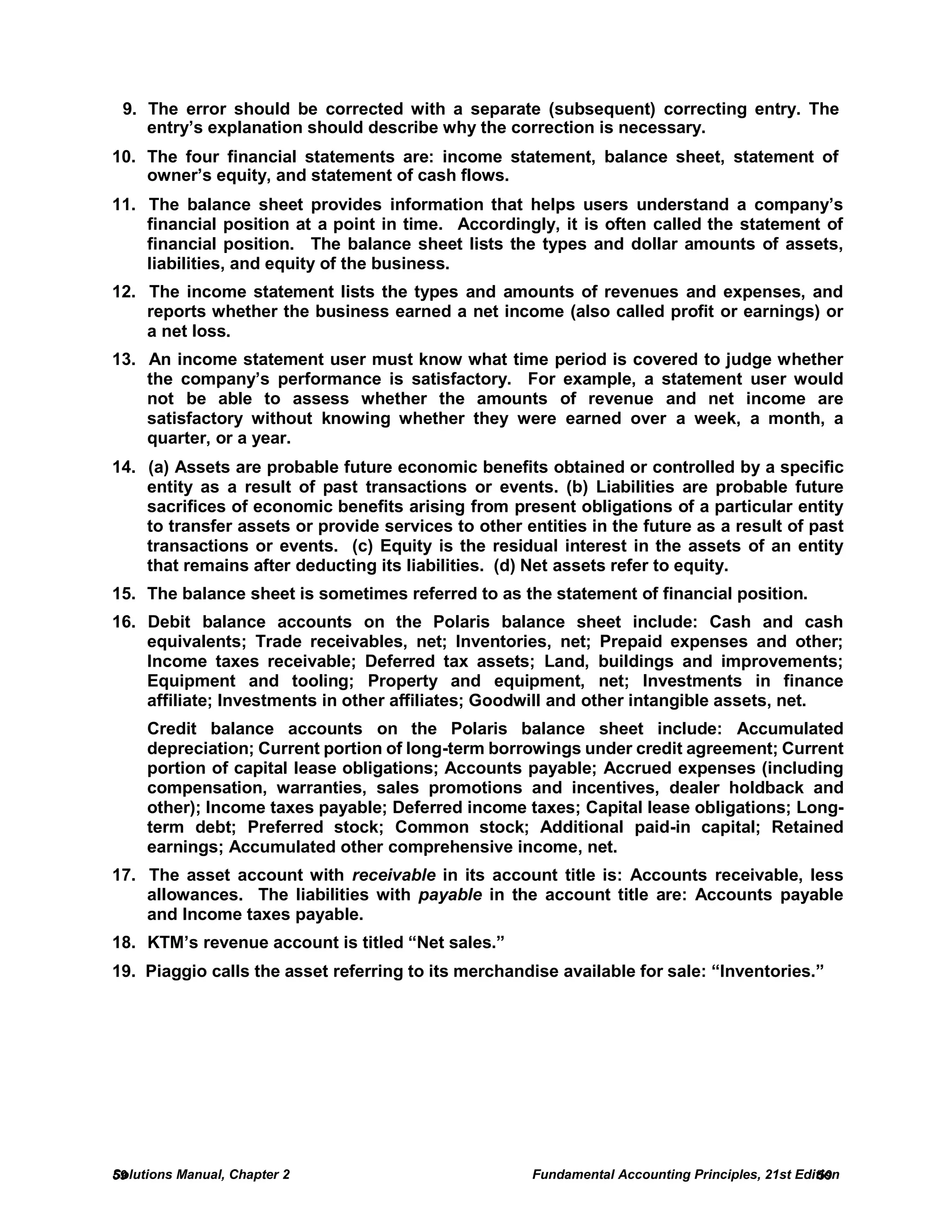 Fundamental Accounting Principles 21st Edition Wild Solutions Manual | PDF