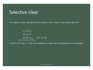 Logical micro-operations | PPTX